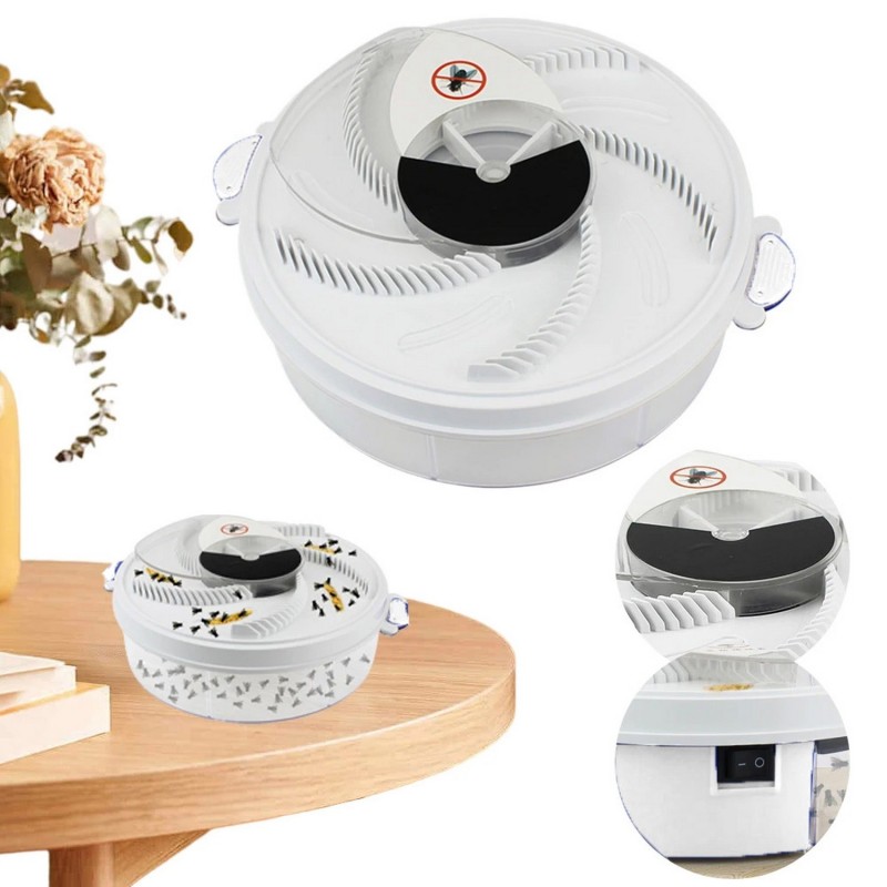 Trampa Automática Usb Giratoria Atrapa Moscas E Insectos$49.900Dayoshop