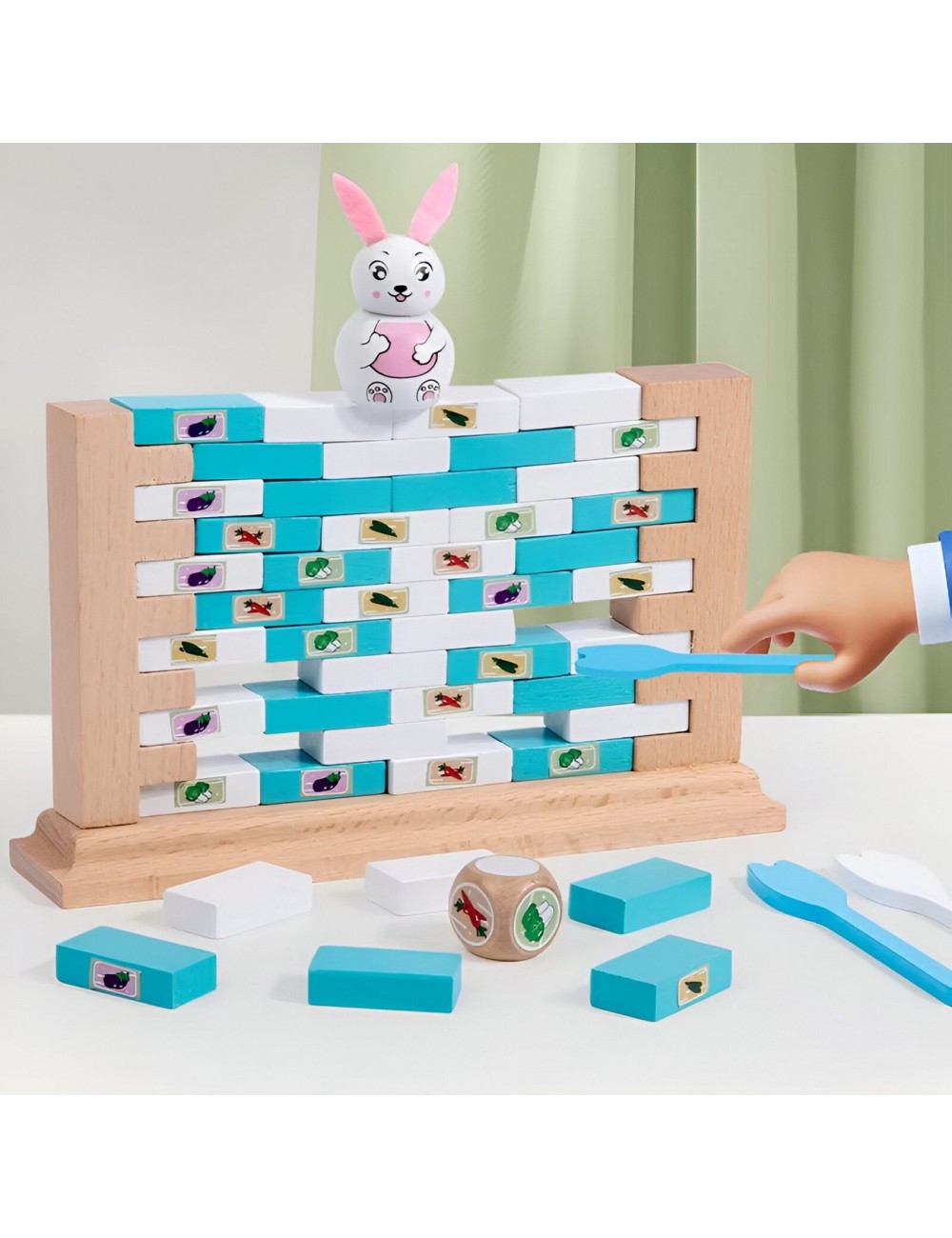 Juegos De Mesa Jenga Madera Salva Al Conejo Interactivo$59.900Dayoshop