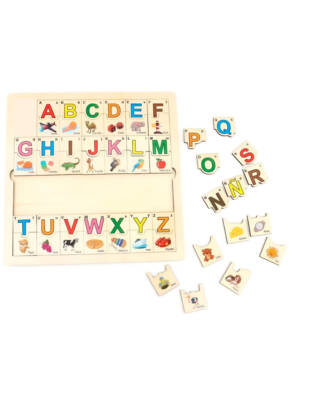 Rompecabezas Didáctico Juego Interactivo Abecedario Colores$33.900Dayoshop