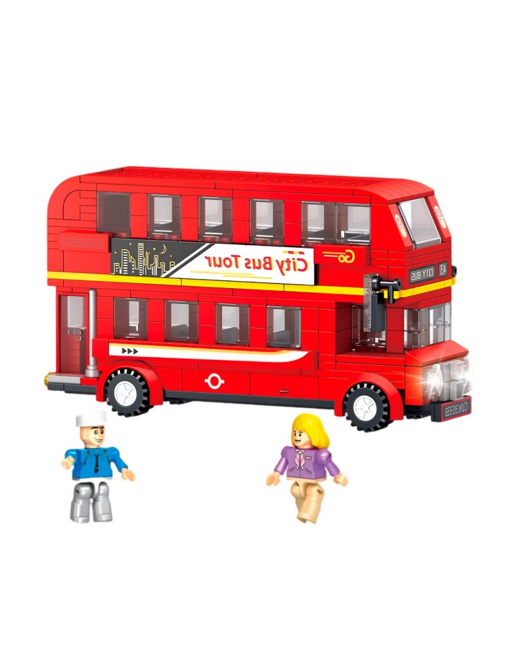 Bus Transporte Tour Ciudad Didactico Armable Armatodo Niños$109.900Dayoshop